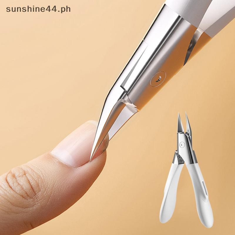 SUNSHINE44 Nail Clipper Stainless Steel Toenail Cutter Pedicure ...