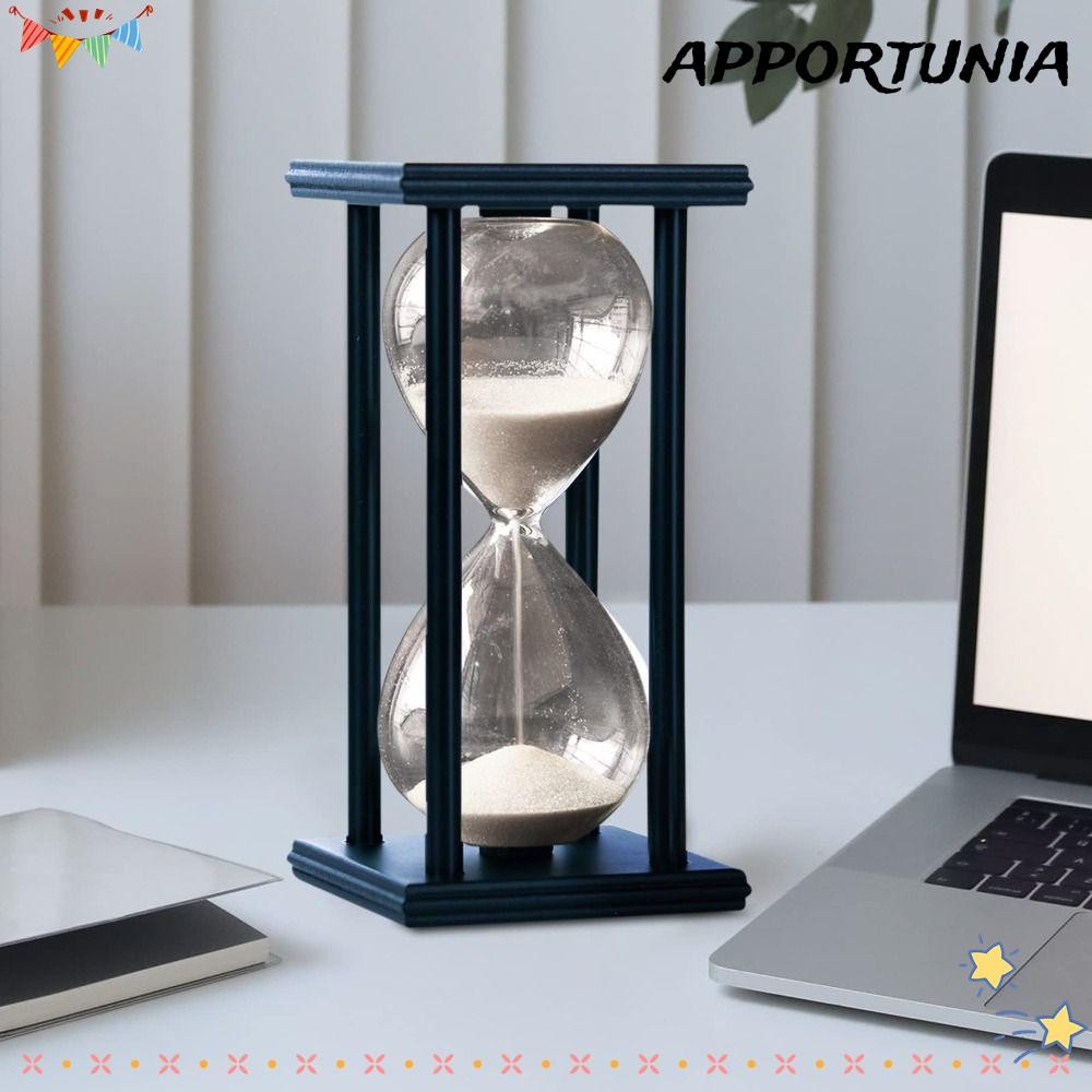 APPORTUNIA Hourglass Sand Timer, 30/60 Minutes 8 Colors Sandglass Timer ...