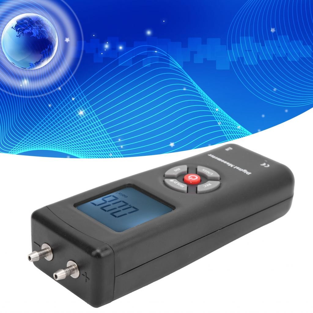 Soxii Digital Manometer Air Pressure Tester Large Screen TL?101 +5psi ...
