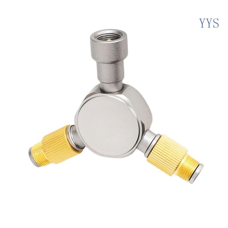 YYS Gas Distributor Tanks Extension Connector Camping Cooking 1 Tanks ...