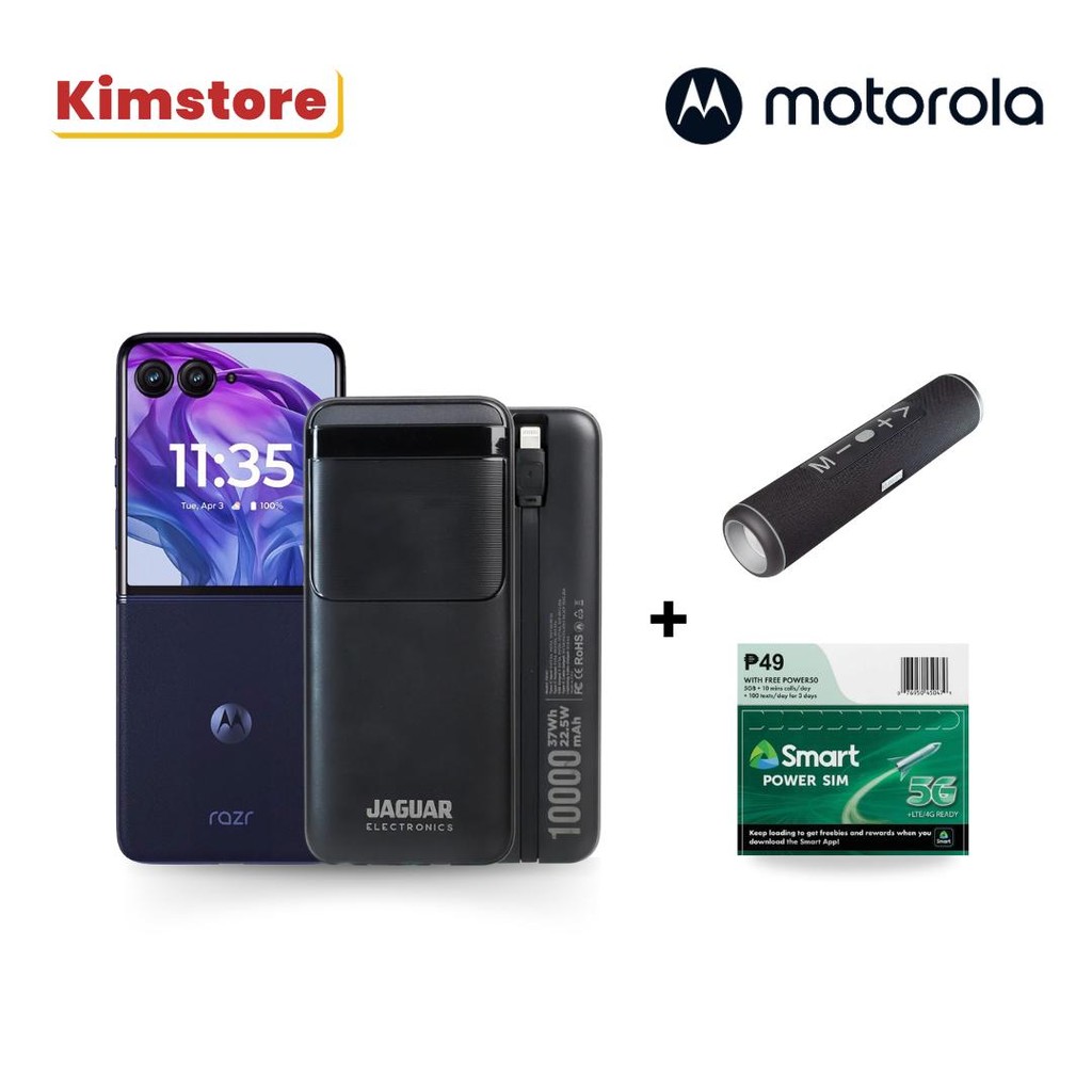 Kimstore Motorola Razr 50 Ultra Bundle with sim | Shopee Philippines