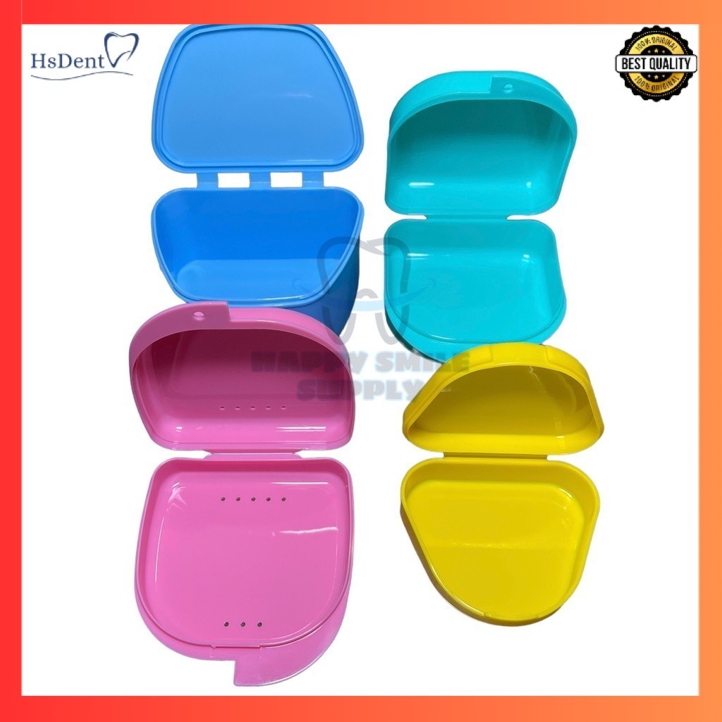 Denture Retainer Case Pustiso Case Ortho case Denture Box Denture Bath ...