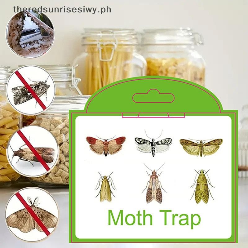 [TDW] Home Kitchen And Clothing Adhesive Pantry Moth Traps With ...