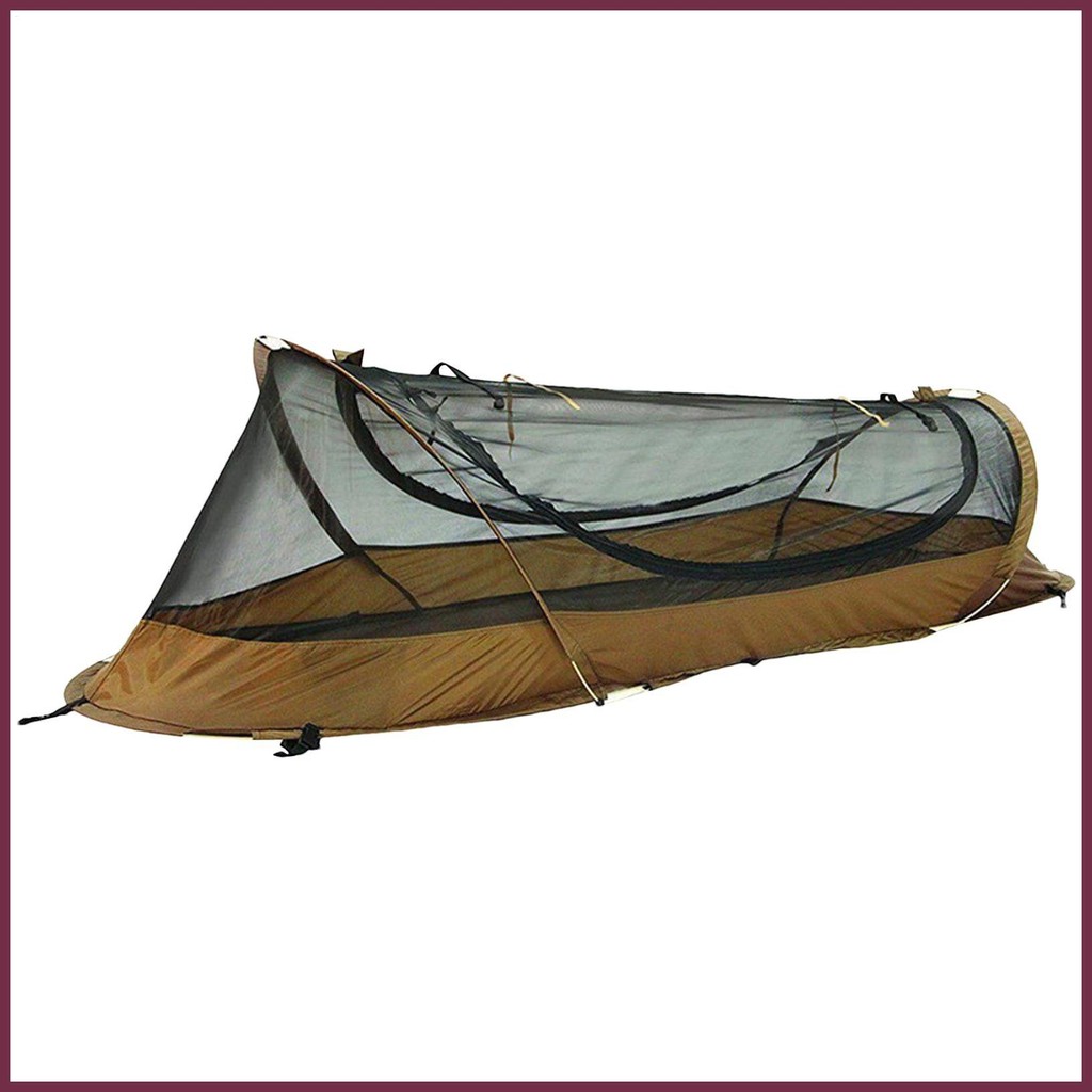 1 Person Backpacking Tent Easy Setup Outdoor Tents with Screen Net ...