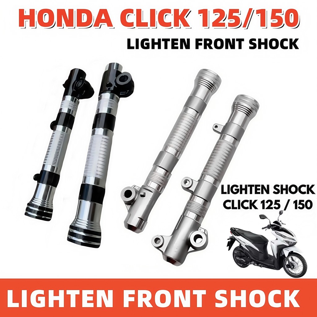 LIGHTEN FRONT SHOCK MAX SPEED V3 HONDA CLICK 125i / CLICK 150i | Shopee Philippines
