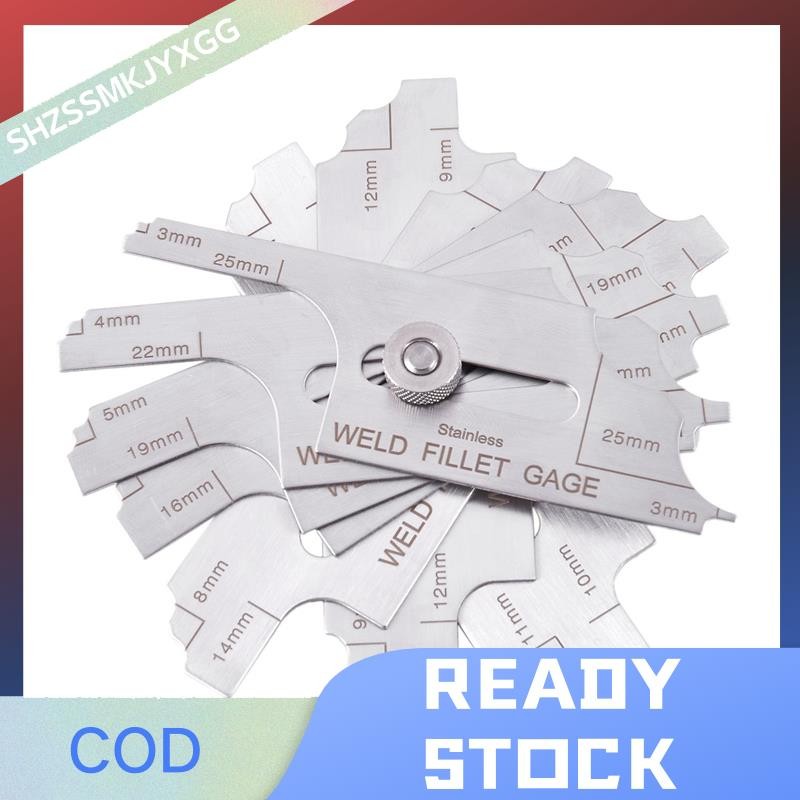 Welding Fillet Gauge Inspection Welding Gauge (Metric Standard), Convex ...