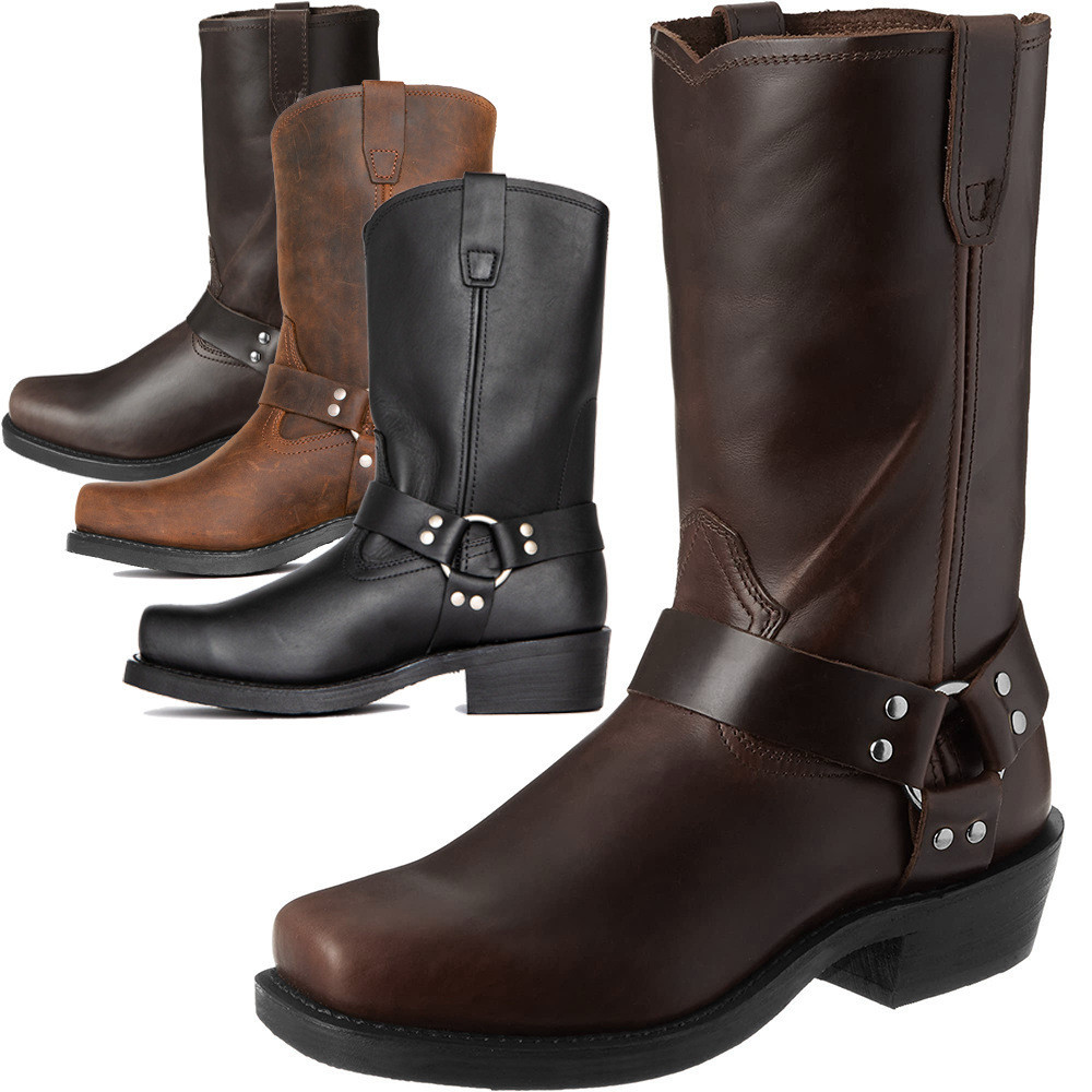 Handmade Wooden Heel Sole Height Increasing 4.5cm Men's Boots Are ...