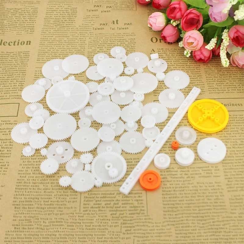 Gear Plastic Gear Robot DIY Accessories Tech Craft DIY Model Gear Pack ...
