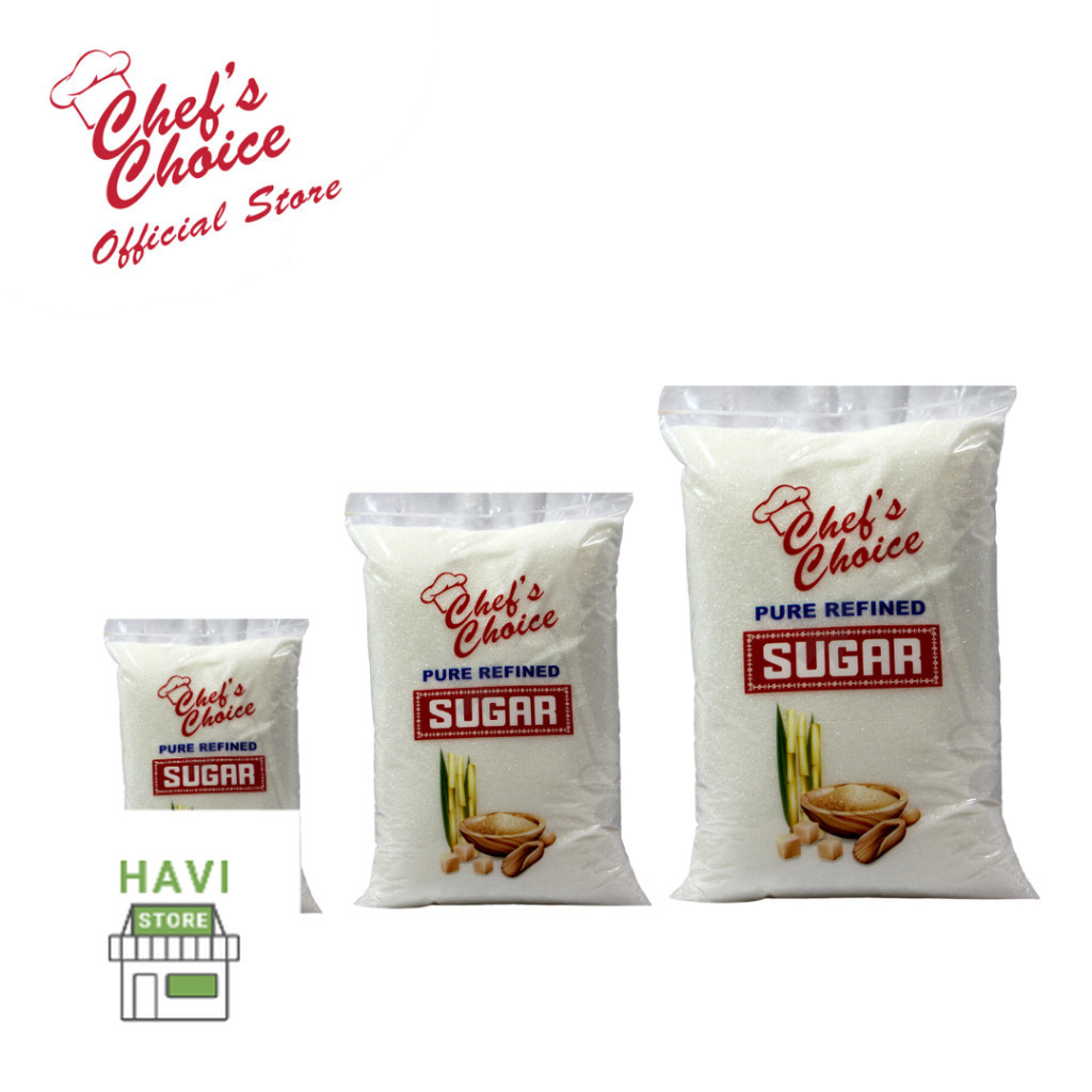 HAVI STORE Chef's Choice Premium White Sugar 250g (1/4), 500g (1/2 ...