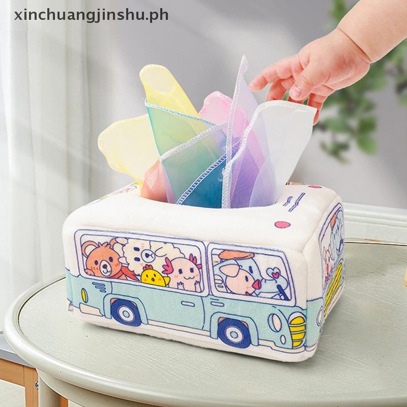 XIN Montessori Toys Magic Tissue Box Baby Educational Learning Activity ...