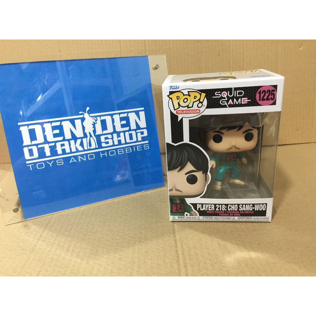 Authentic Funko Pop! Player 218- Cho Sang-woo Squid Game | Shopee ...