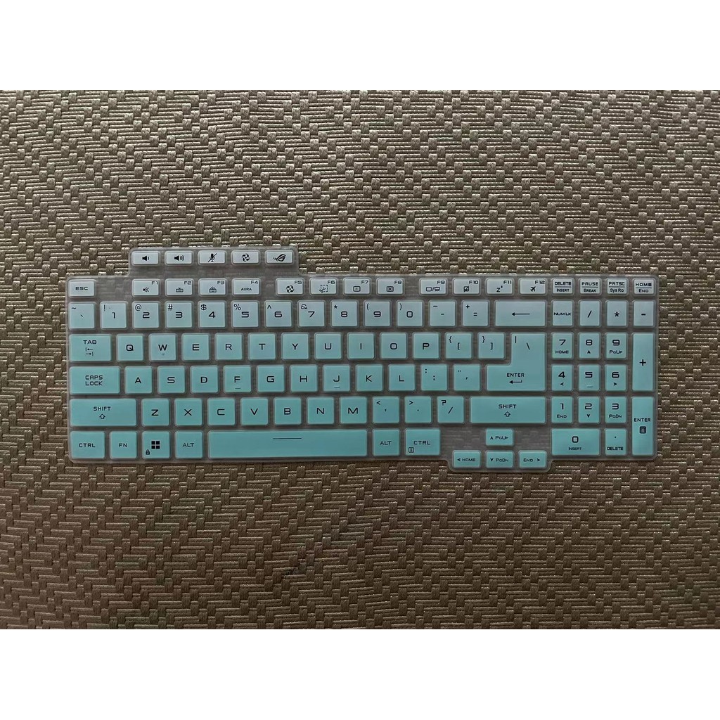 Silicone Laptop Keyboard Cover for ASUS ROG Strix Scar 17 X3D 2024 2023 ...
