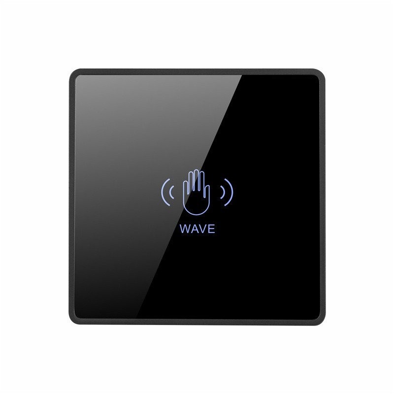 Access Control Sensor Switch Hand Waving Infrared Glass Door Button12V ...