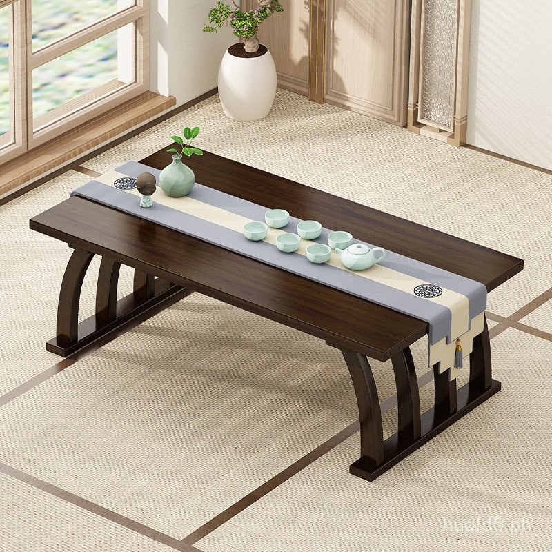 Japanese-Style Simple Zen Low Table Balcony Coffee Table Kang Table ...