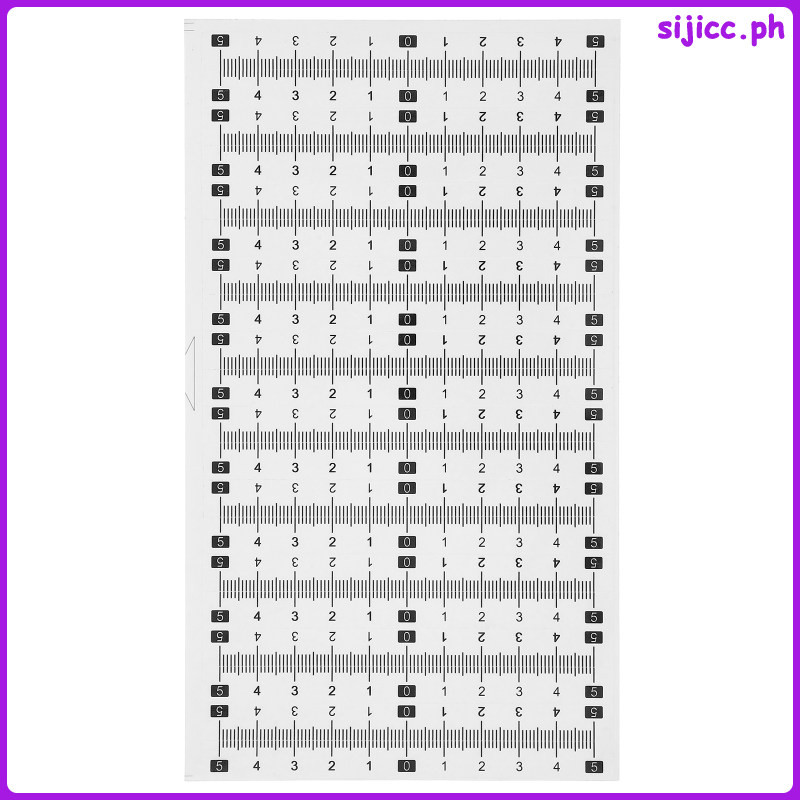 2 Set Measuring Tape Ruler Measurement Scale Workbench Metric System 10 ...