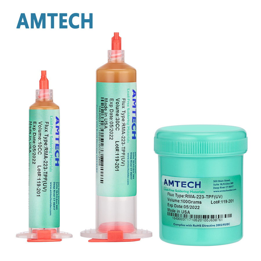 AMTECH Solder Flux for PCB SMD LED Mobile Phone Repair 10CC 30CC RMA ...