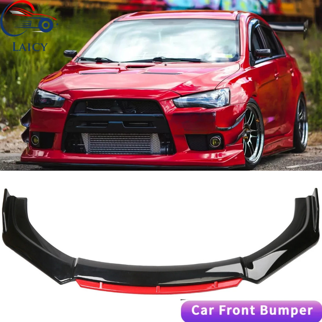 LAICY For Mitsubishi Lancer 08-15 EVO X Car Front Bumper Lip Chin ...