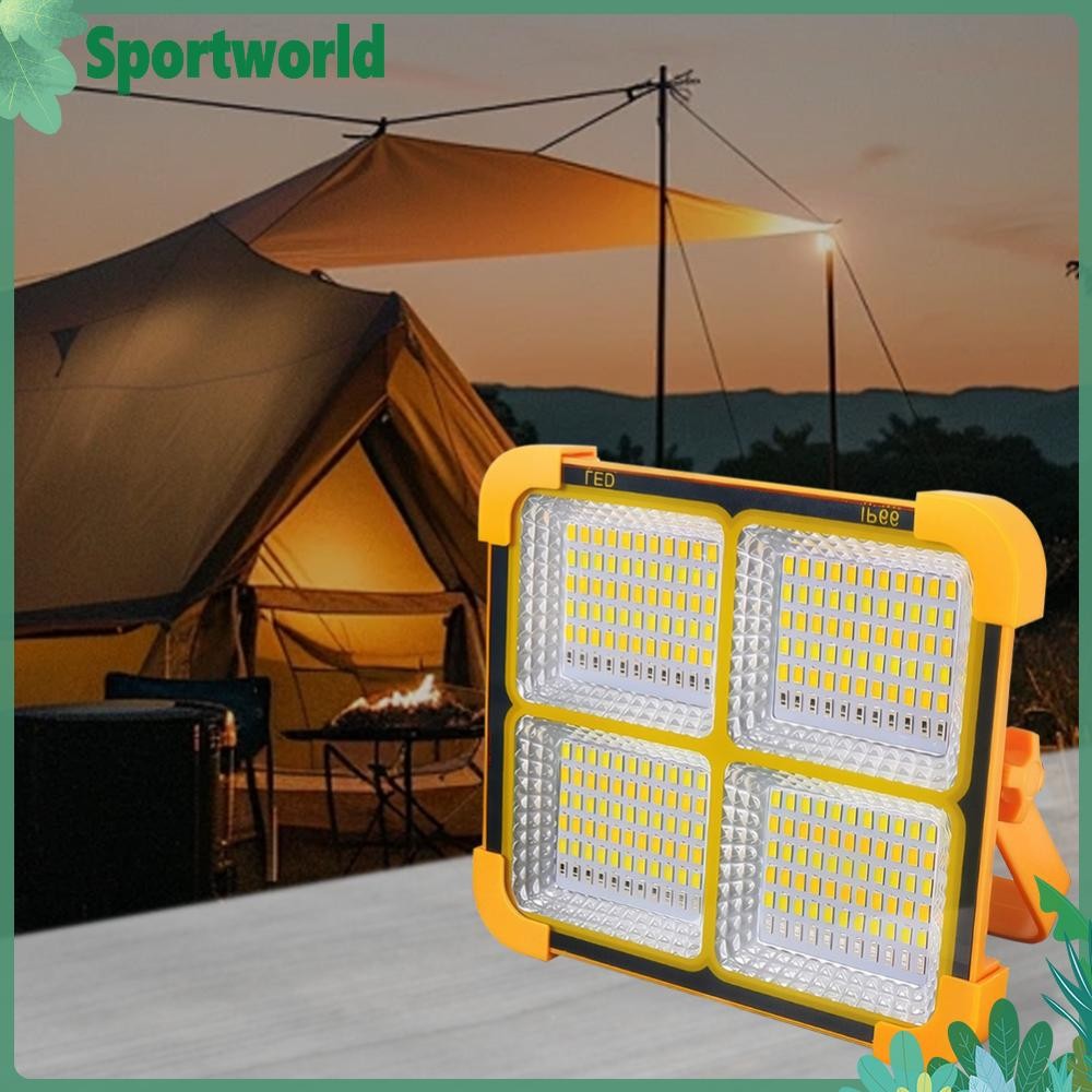 Solar Emergency Light 400W IP66 Solar Flashlight Rechargeable Outdoor ...
