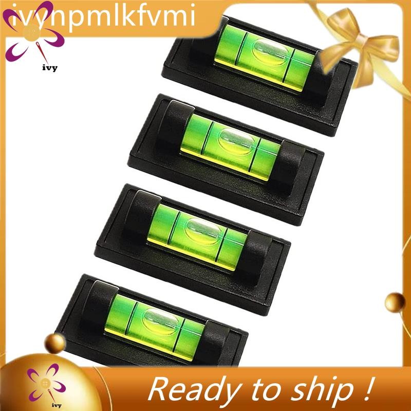 [Ivym] 4Pcs Magnetic Bubble Levels for Leveling Phonograph,Camera ...