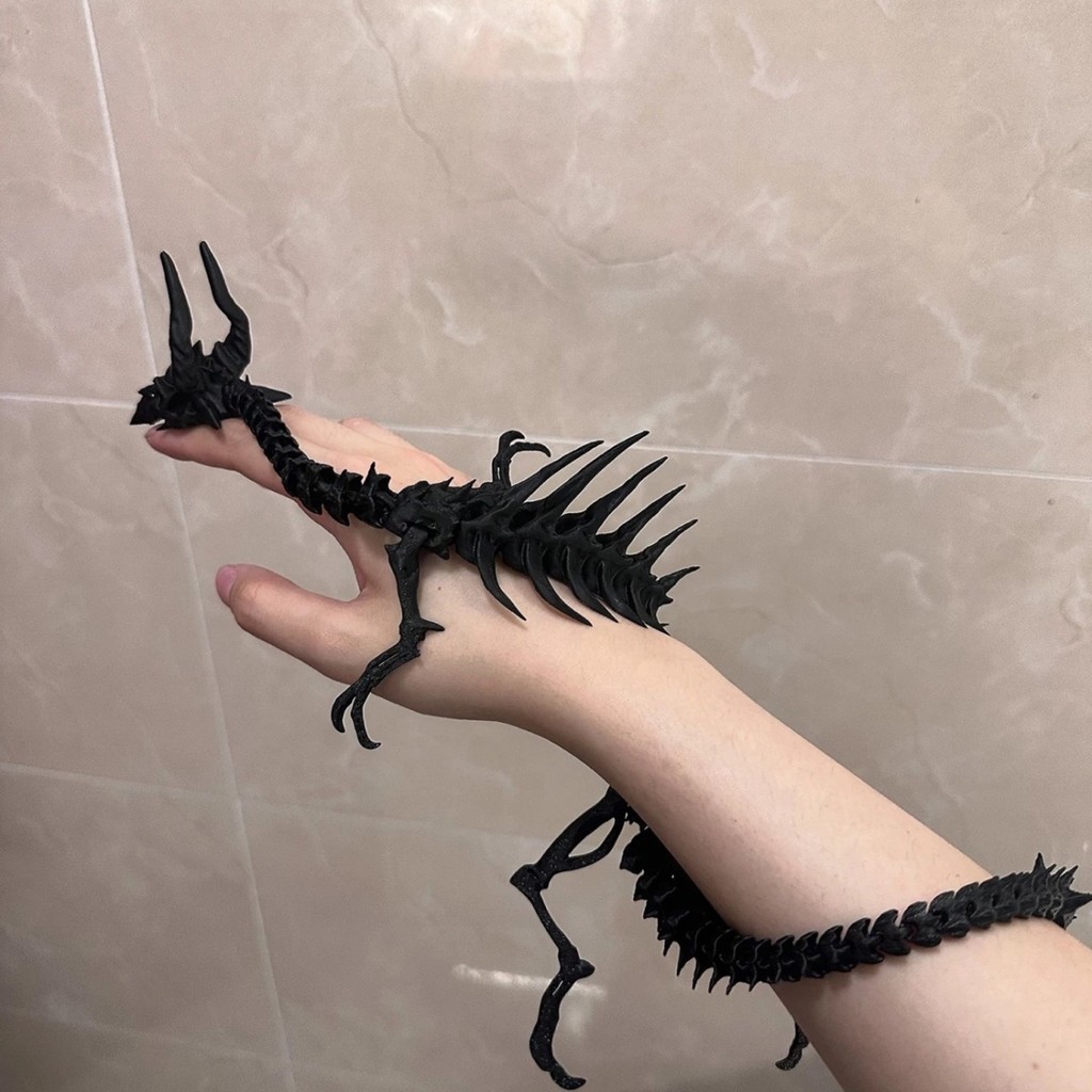 [Meow.Sensei]Bone Dragon Gothic Punk Revenge Dragon Bone in Stock ins ...