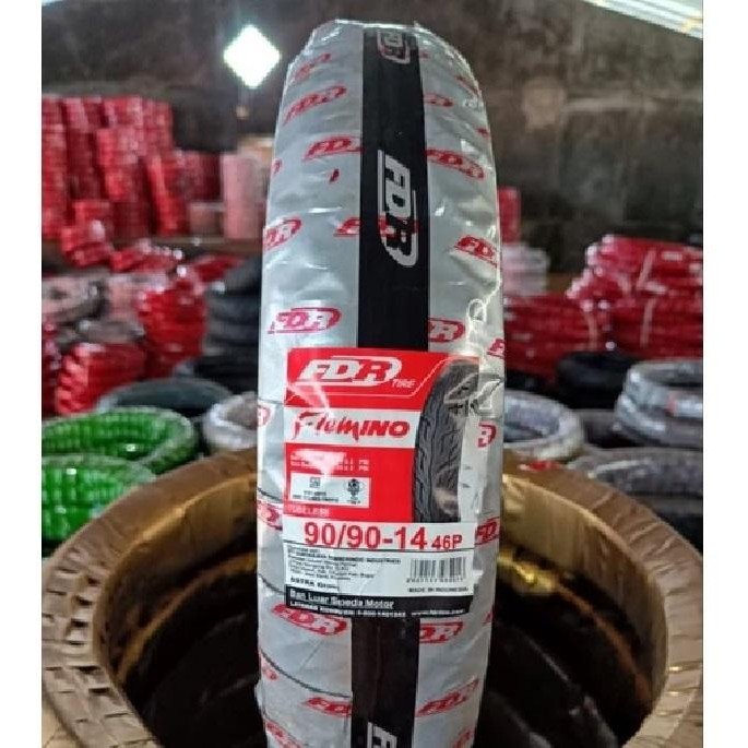 Fdr Flemino 80/90 90/90 Ring14 Tires Beat Mio Vario Matic R14 Tubeless ...