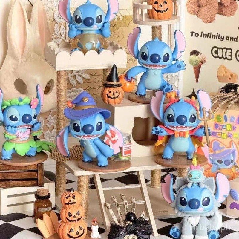 Stitch Funny Diary Series Blind Box Stitch Hand-Made Fashion Play Doll ...