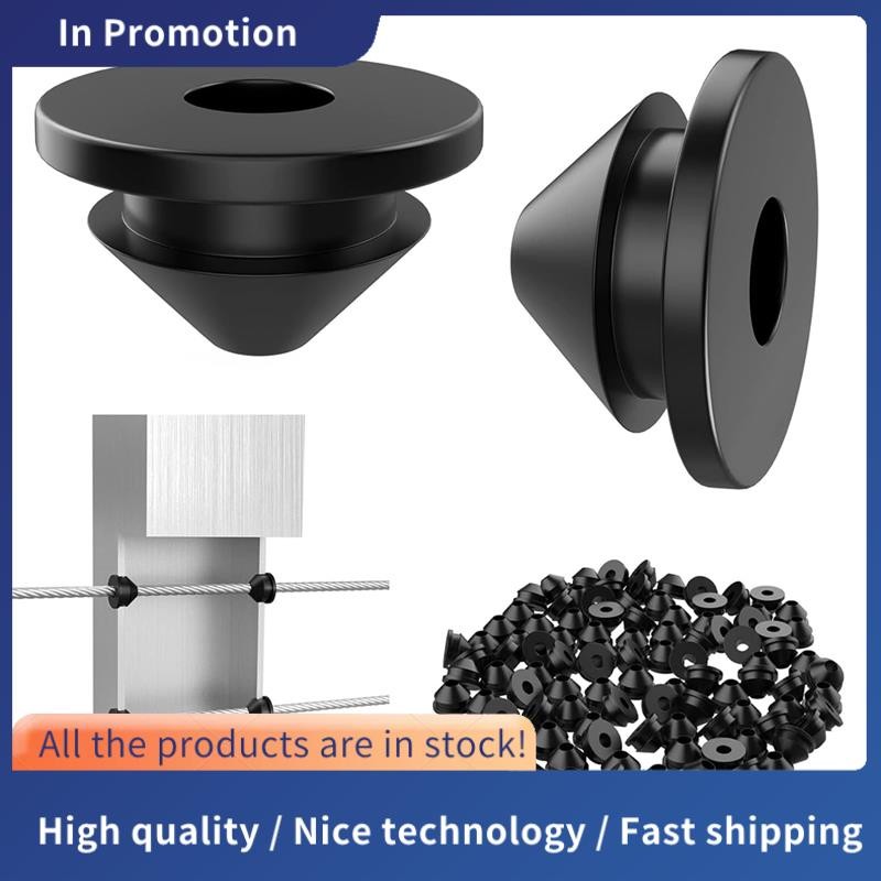 100PCS Cable Railing Rubber Grommets Kit for 1/8Inch 5/32Inch 3/16Inch ...