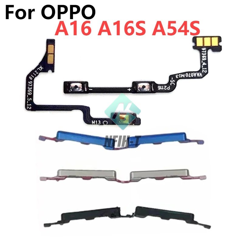 On off Power volume button flex For OPPO A16/A16S/A54S Power Volume ...