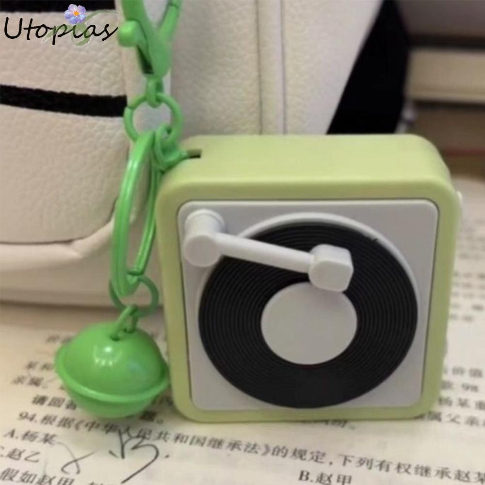 [UTOPIAS] Retro Recorder Keychain, Portable Can Record And Play Music ...