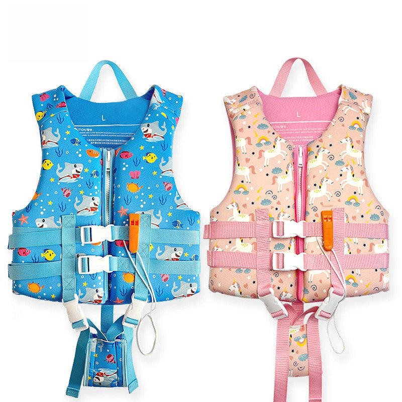 Cross-Border Children's Large Buoyancy Life Jacket Anti-Drowning Summer ...