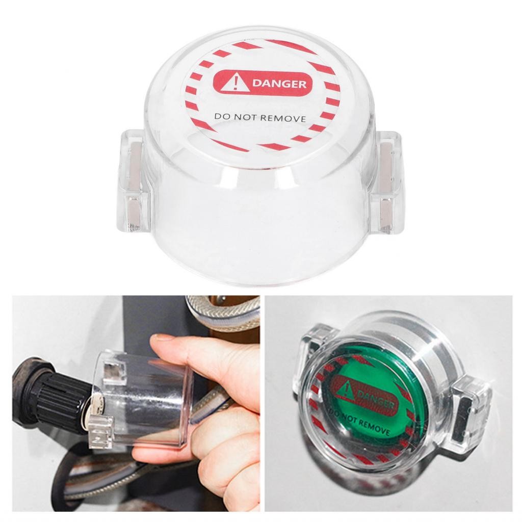 Ttiitt Magnetic Push Button Cover Impact Resisting High Strength Round ...