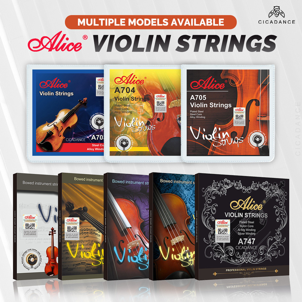 Alice 4/4 Violin Strings Set Professional Strings Touch Good Sound Well ...