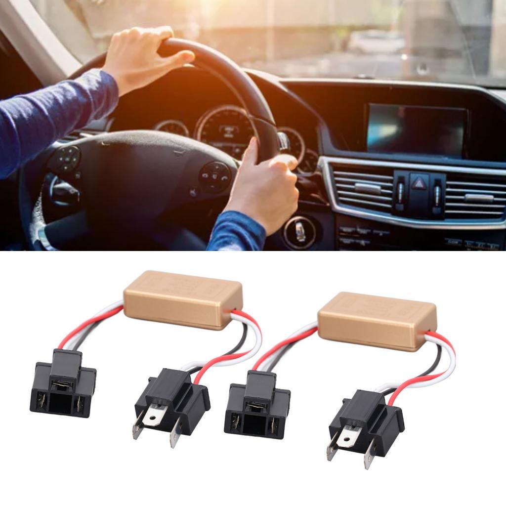 Ooidshop Relay Module 2PCS LED Flash Continuous Strobe Controller for Car Headlight 9‑30V LF ...