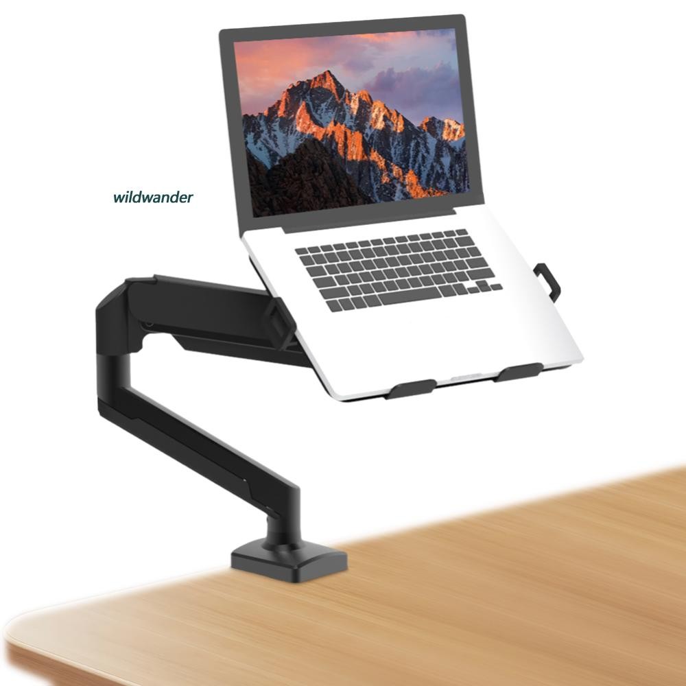 Laptop Arm Mount Fully Adjustable Laptop Desk Mount Fits Up To 17.3 ...