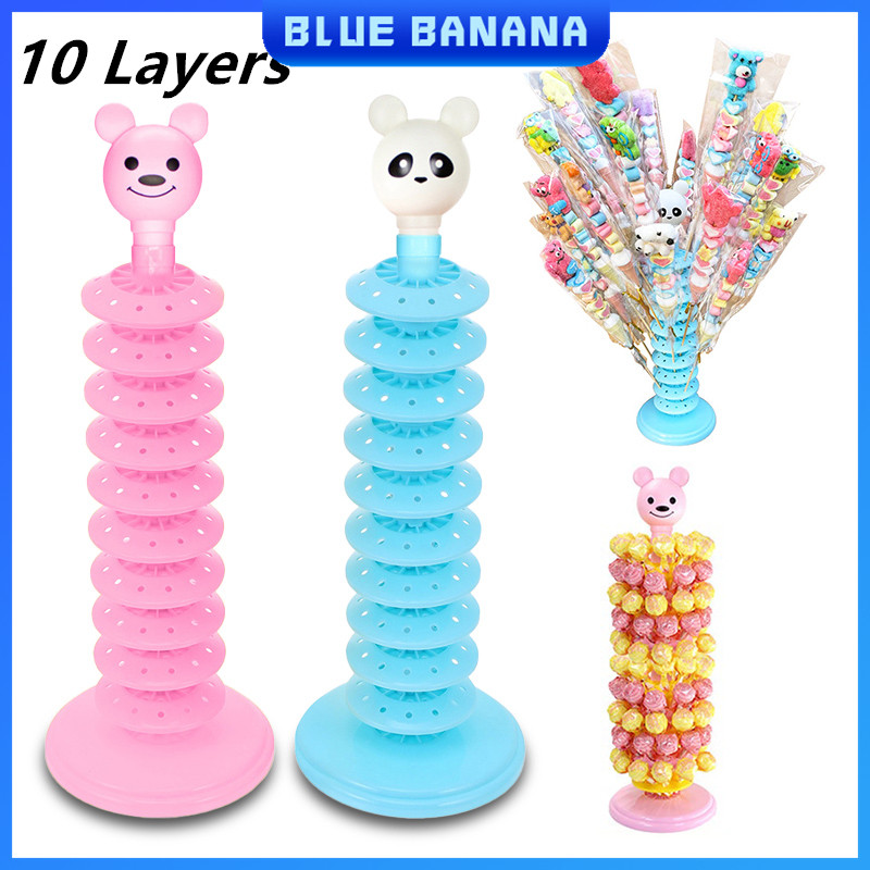 10 Layer Lollipop Stand Display Holder Porous Candy Tree Rack Lollipop ...