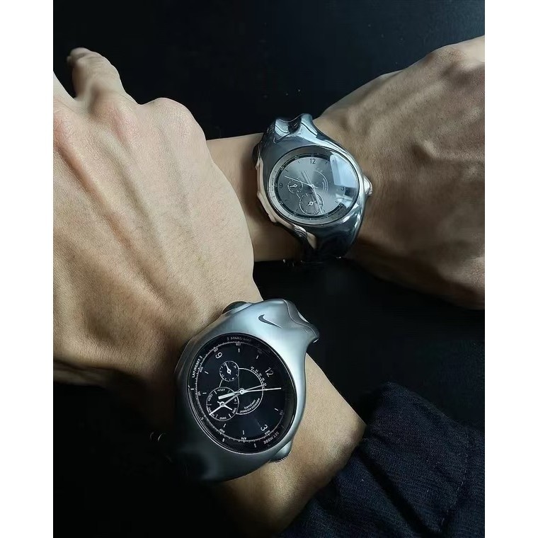 Nk Correct Black Clasp Special-Shaped y2k Fashion Trendy Retro Sports ...
