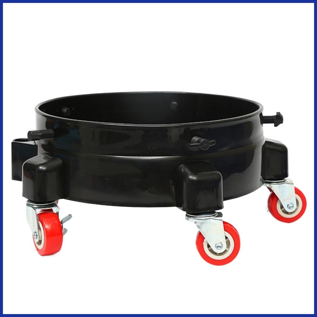 Car Wash Bucket Roller Car Wash Bucket With Wheels Bucket Caddy ...