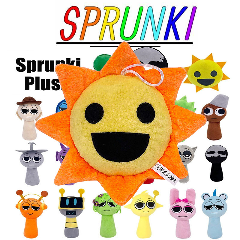 Sprunki Plush Toy Sprunki Incredibox Stuffed Doll Children Christmas ...