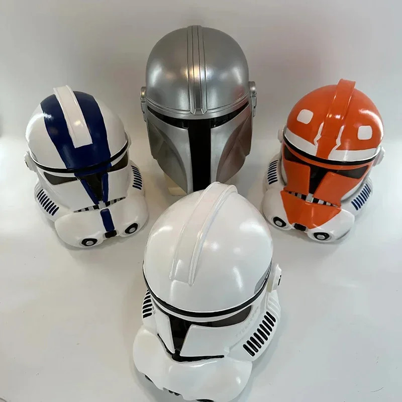 Star Wars Cosplay Imperial Stormtrooper Clone Trooper Pvc Helmet Mask ...
