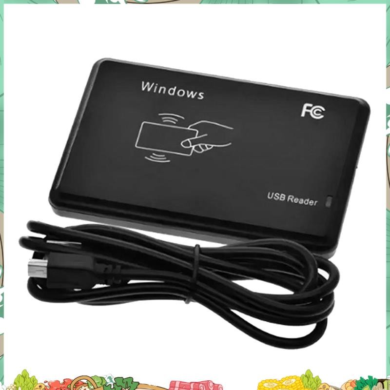 USB RFID Reader 125khz EM4100 ID Contactless Sensitivity Smart Card ...