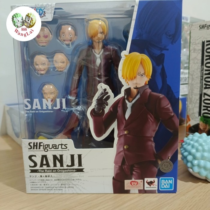 S.H.FIGUARTS SHF SHFiguarts Sanji The Raid Onigashima Ver. One Piece ...