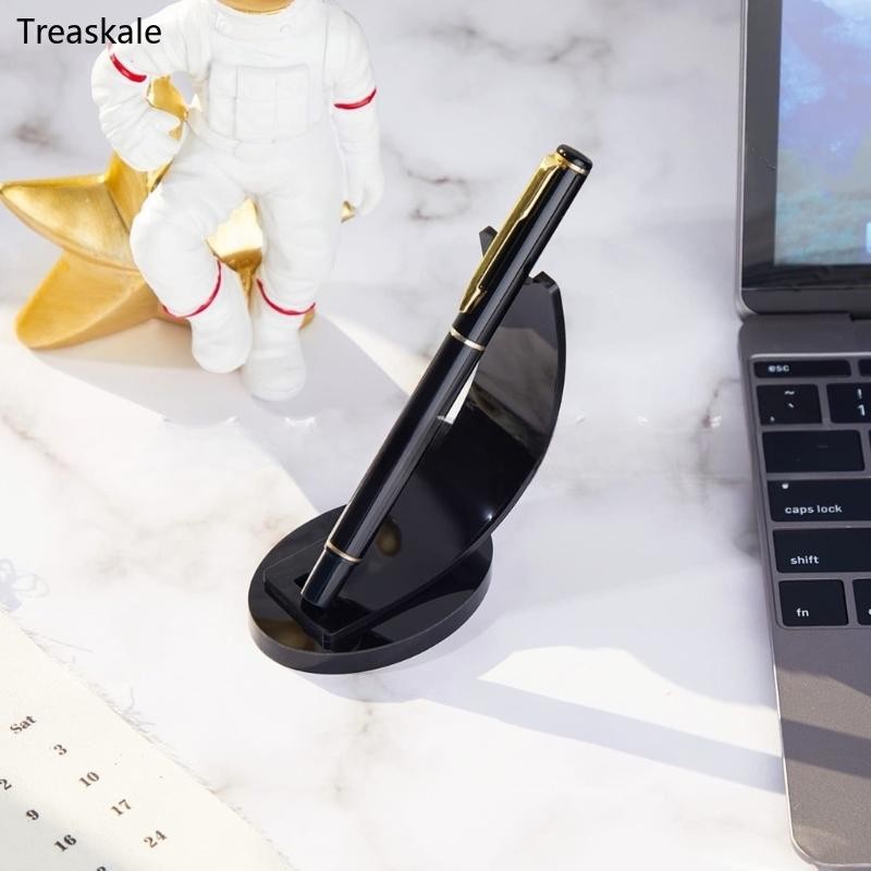 TREA Acrylic Pen Holder Fountain Pen Ballpoint Pen Display Rack Makeup ...