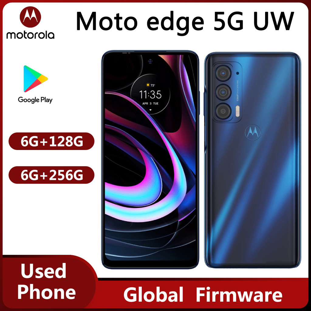 Motorola moto edge 5G UW (2021) (XT2141) 6.8" 1080x2460 pixels cpu ...