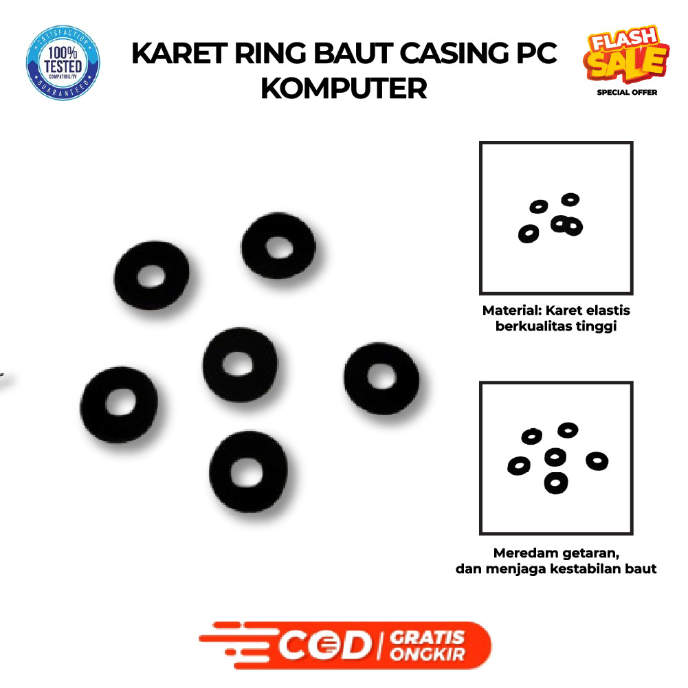 Rubber ring bolts for pc computer casing 2 pcs | Shopee Philippines