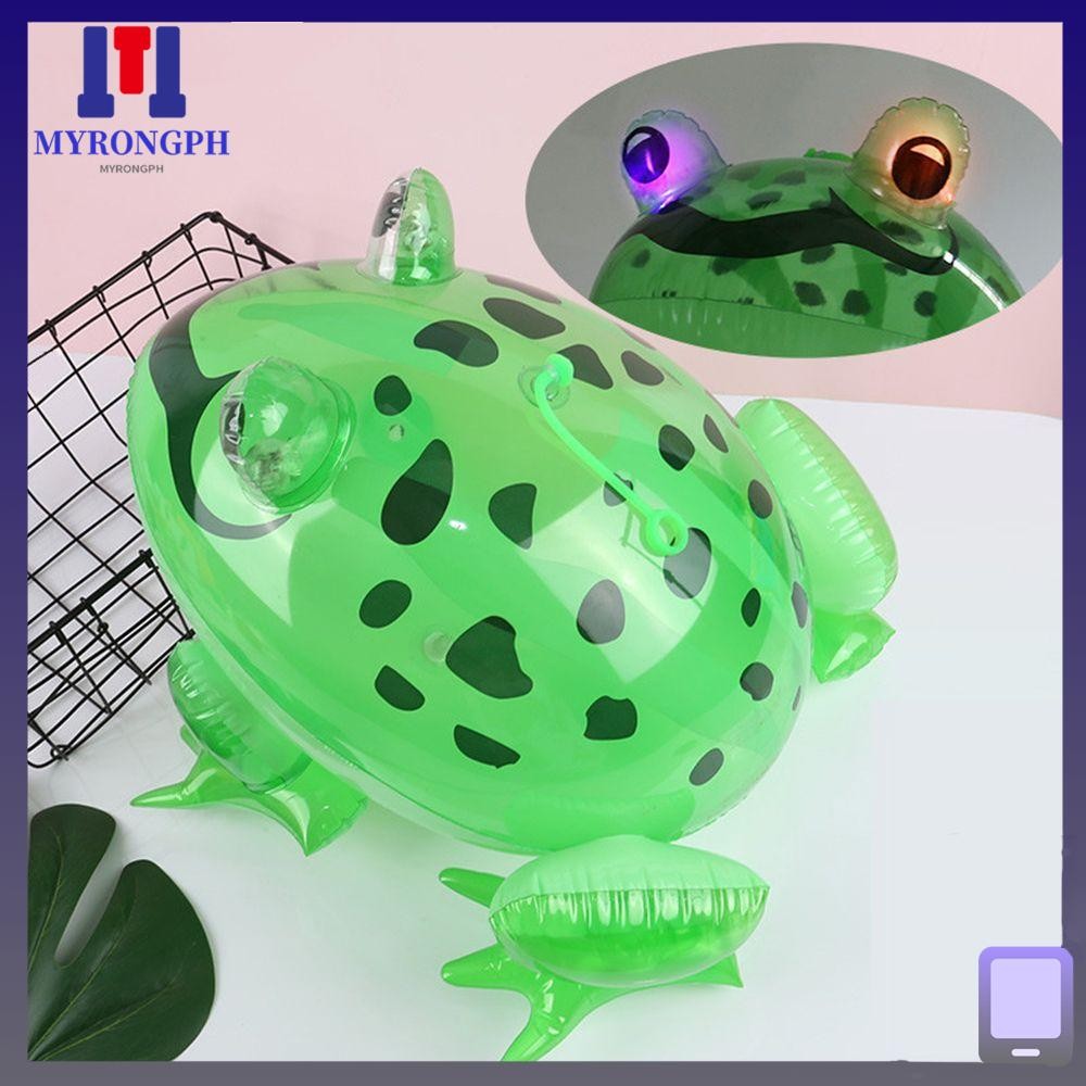 MYRONGPH Green Frog Cute Kids Favors Gifts Inflatable Toys | Shopee ...