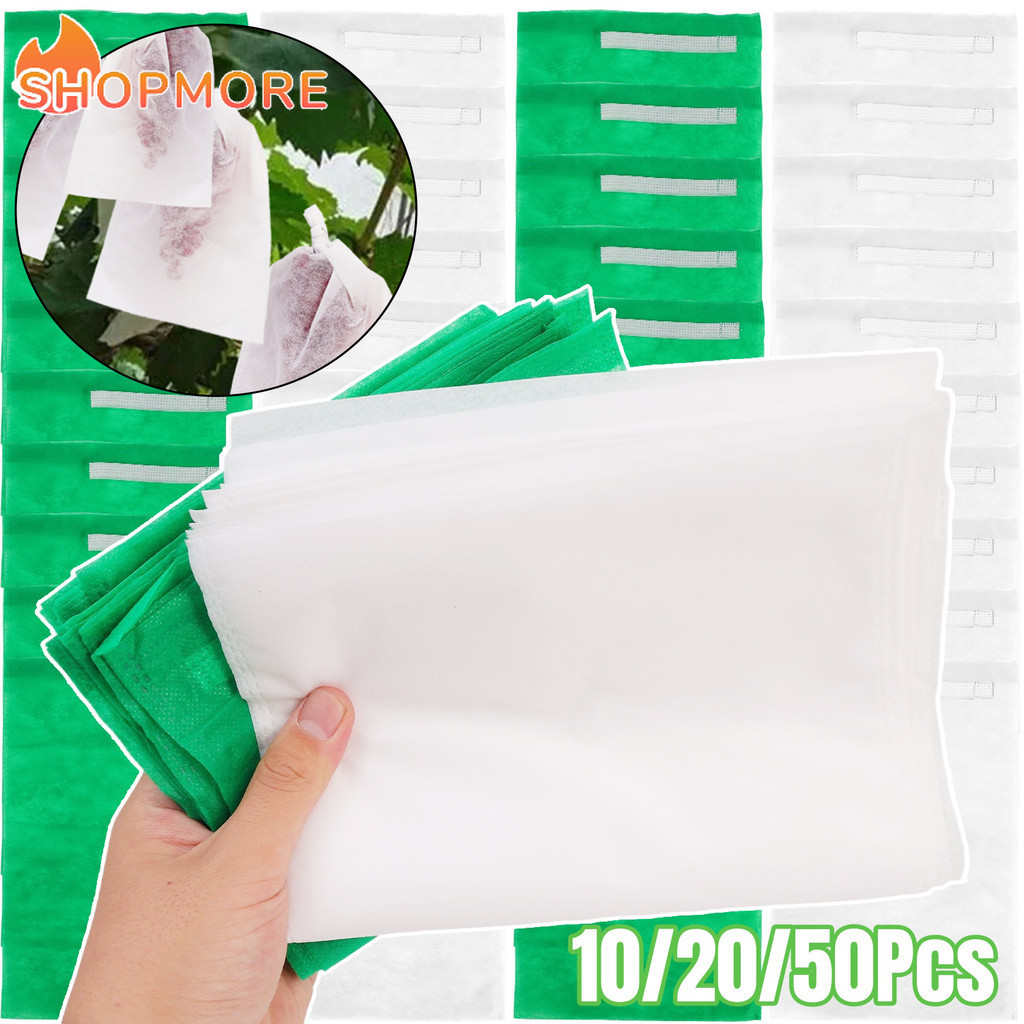 Durable Zip Tie Non-woven Bags - Weather Resistant Fruit Protection ...
