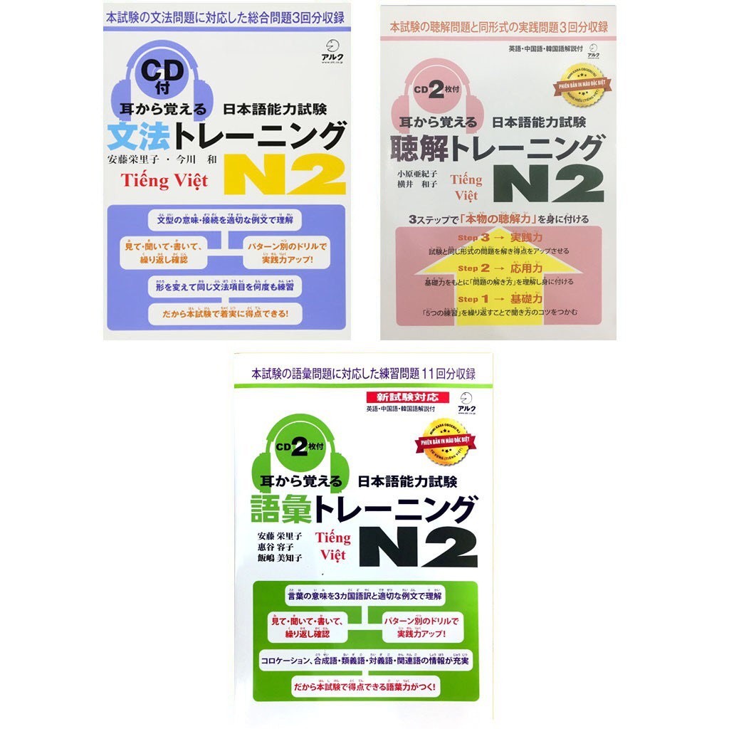 Aha - Book.__.Japanese MimiKara Oboeru N2 Vietnamese Translation ...