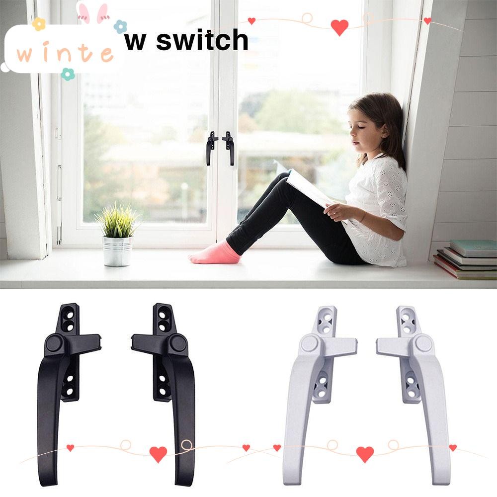 WINTE Casement Locking Handles Sliding Window Catch Lock Zinc Alloy ...