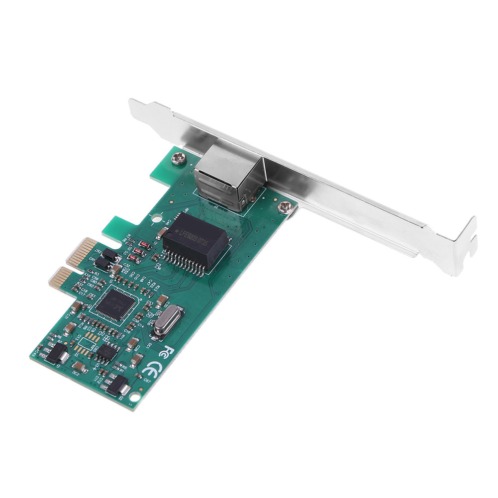PCI-E Network Card NIC 10/100/1000Mbps PCIe Gigabit Ethernet Card for ...