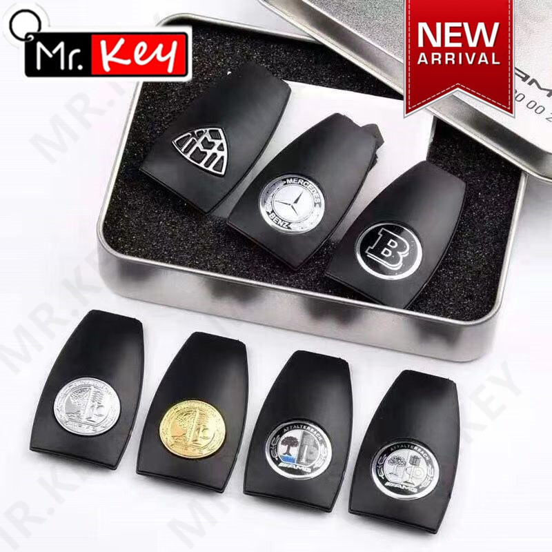 【Mr.Key】AMG Brabus Back Key Cover for Mercedes Benz A B C E G Class ...